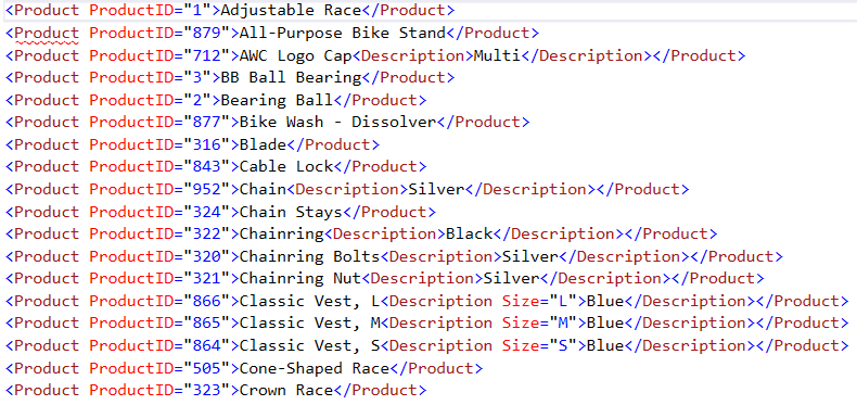 SQL Server XML Data FOR XML OPENXML The Skeptical Software Engineer